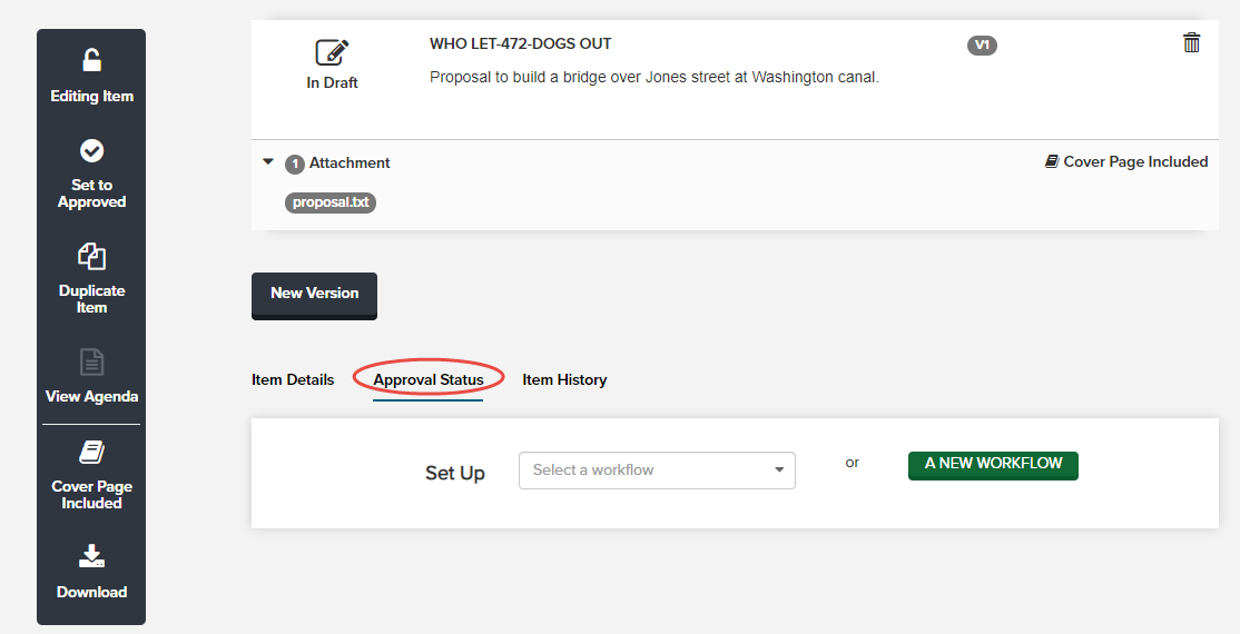 Setting up Approval Workflows in Peak | Granicus Support