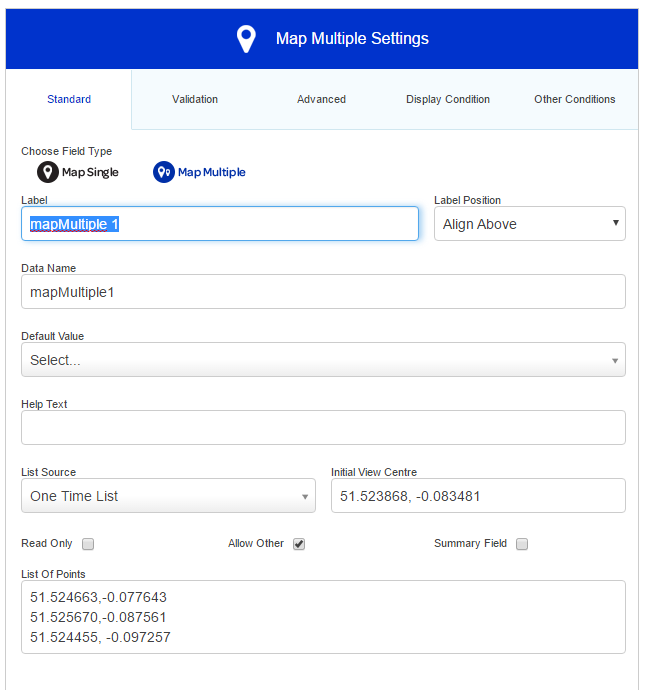 Map Field | Granicus Support