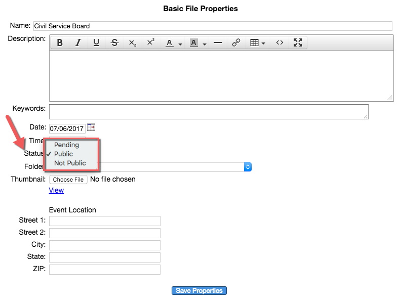 Publishing a Video | Granicus Support