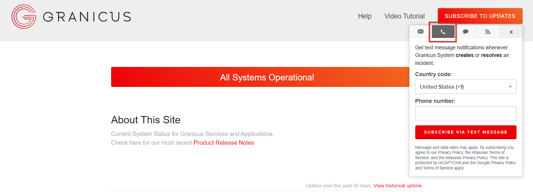 System Status and Platform Announcements | Granicus Support