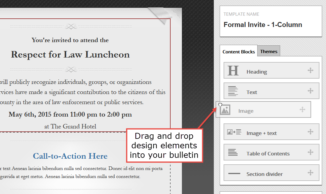 Bulletin Editor Options | Granicus Support