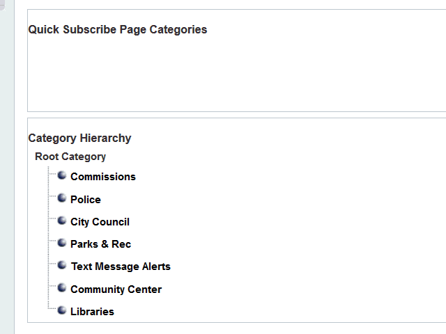 Quick Subscribe Pages | Granicus Support