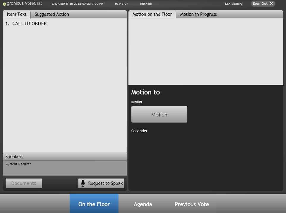 Navigating the VoteCast Interface | Granicus Support