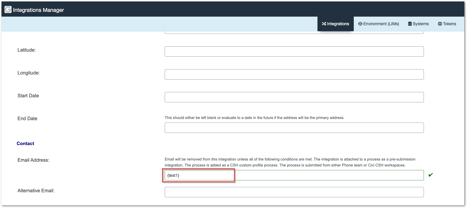 Emails in Profile Integrations | Granicus Support