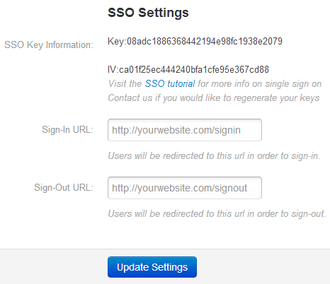 SSO Settings | Granicus Support
