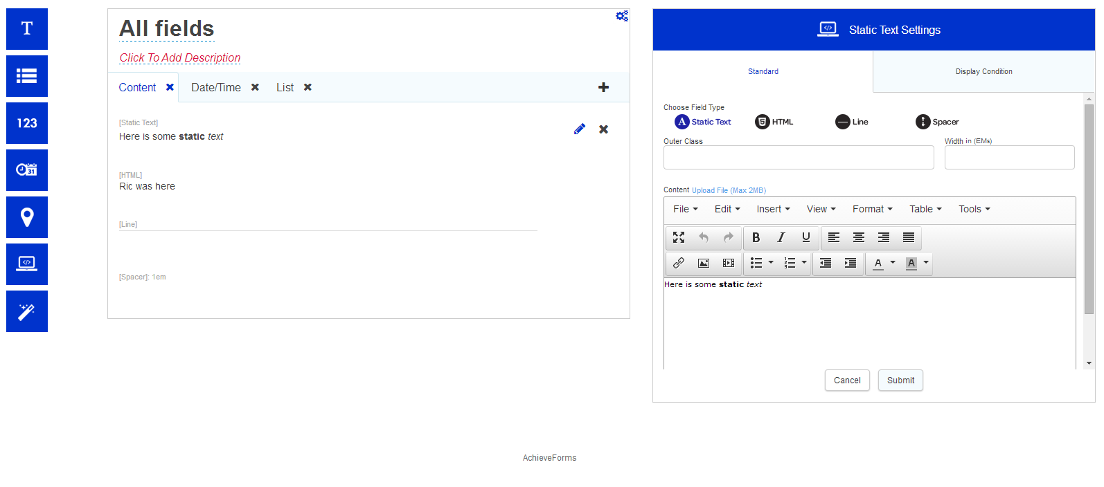 Content Fields | Granicus Support