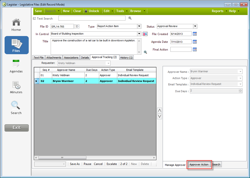 Approver Cheat Sheet - Legistar | Granicus Support