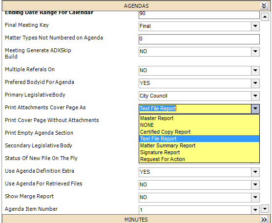 Adding a Cover Page to an Agenda Packet in Legistar | Granicus Support