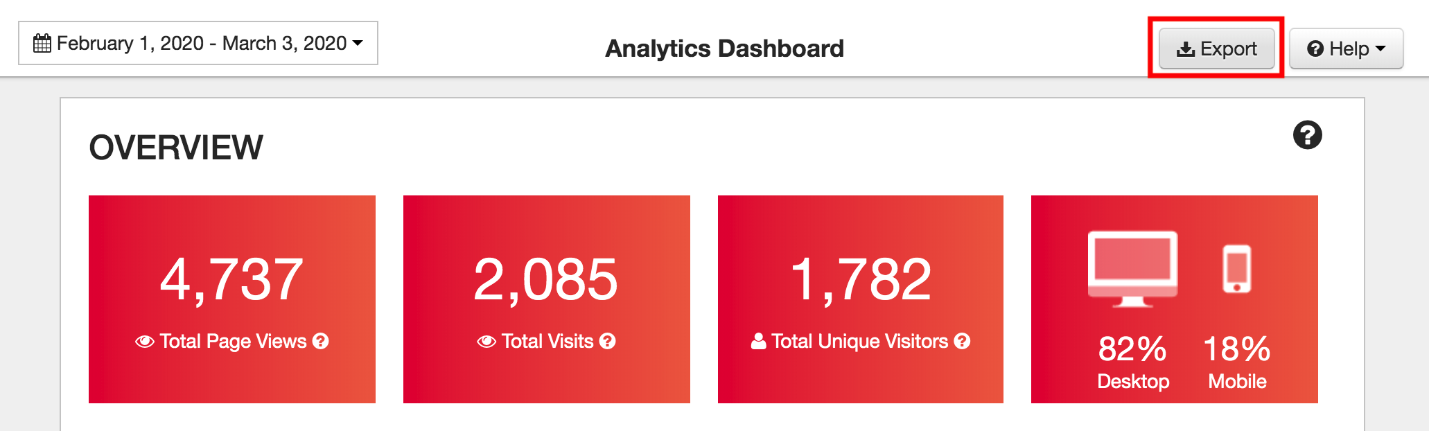 Exporting MediaManager Reports Data to a CSV File | Granicus Support