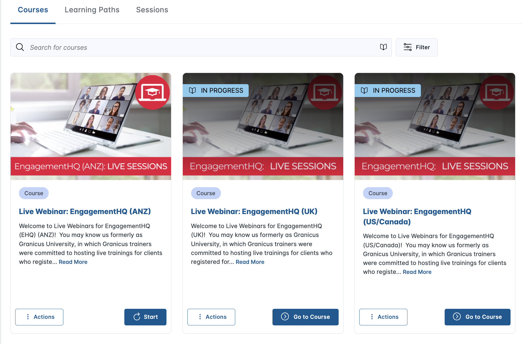 Granicus Training: Courses & Sessions | Granicus Support