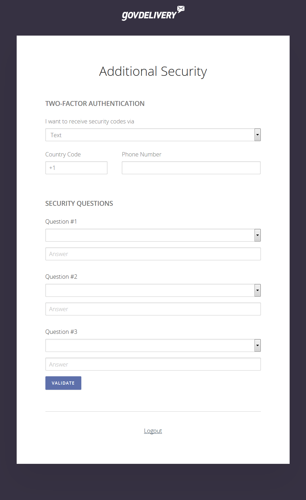 Using Two-Factor Authentication | Granicus Support