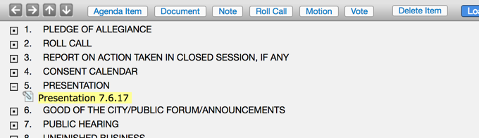 Adding Supporting Documents to an Agenda | Granicus Support