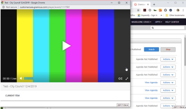 How to check an in-progress live stream when using LiveManager | Granicus Support