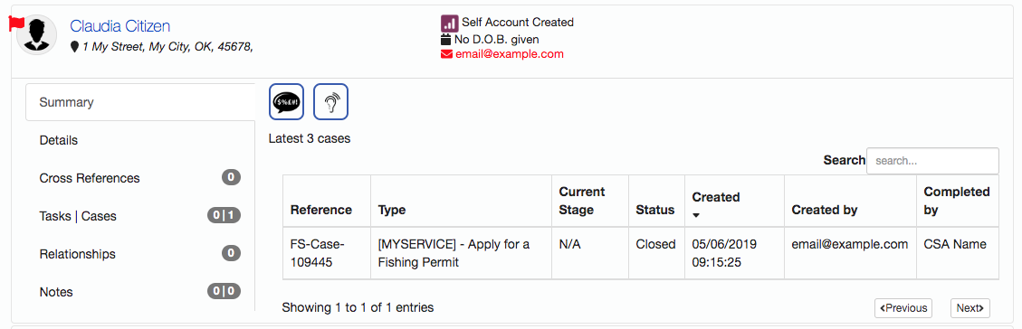 Customer/Citizen Profiles | Granicus Support