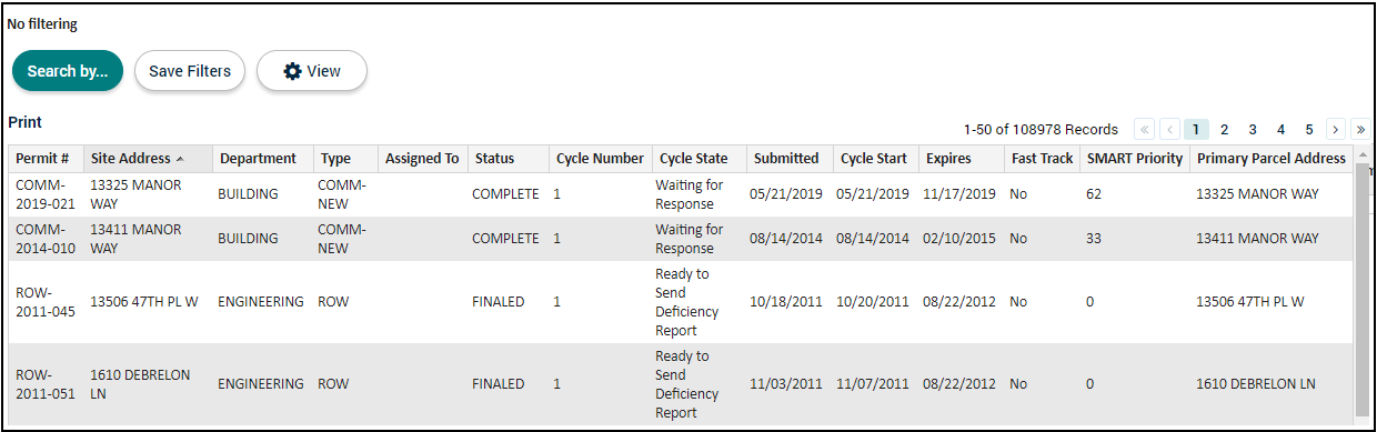 Cycle List | Granicus Support