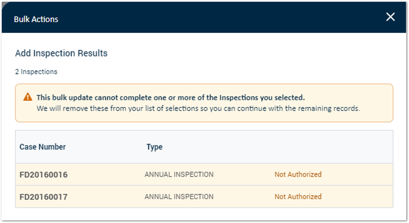 Inspection List | Granicus Support