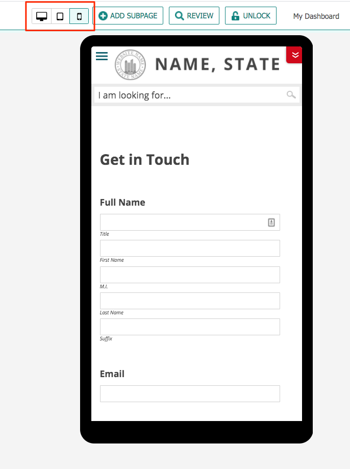 Lesson 4: Previewing a Form | Granicus Support