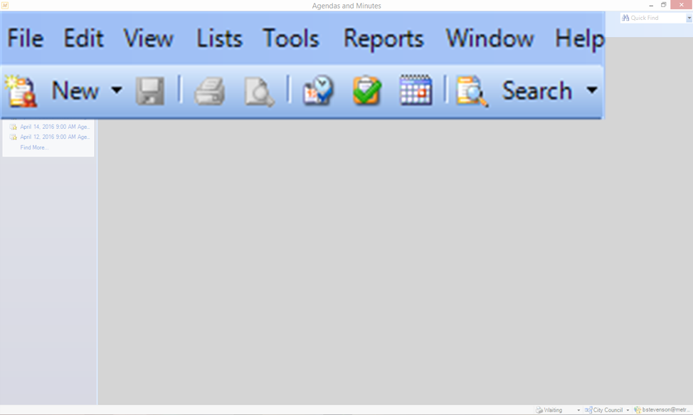 IQM2 Agendas & Minutes: User Interface | Granicus Support