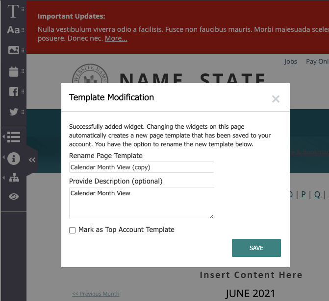 How to Create a Page | Granicus Support