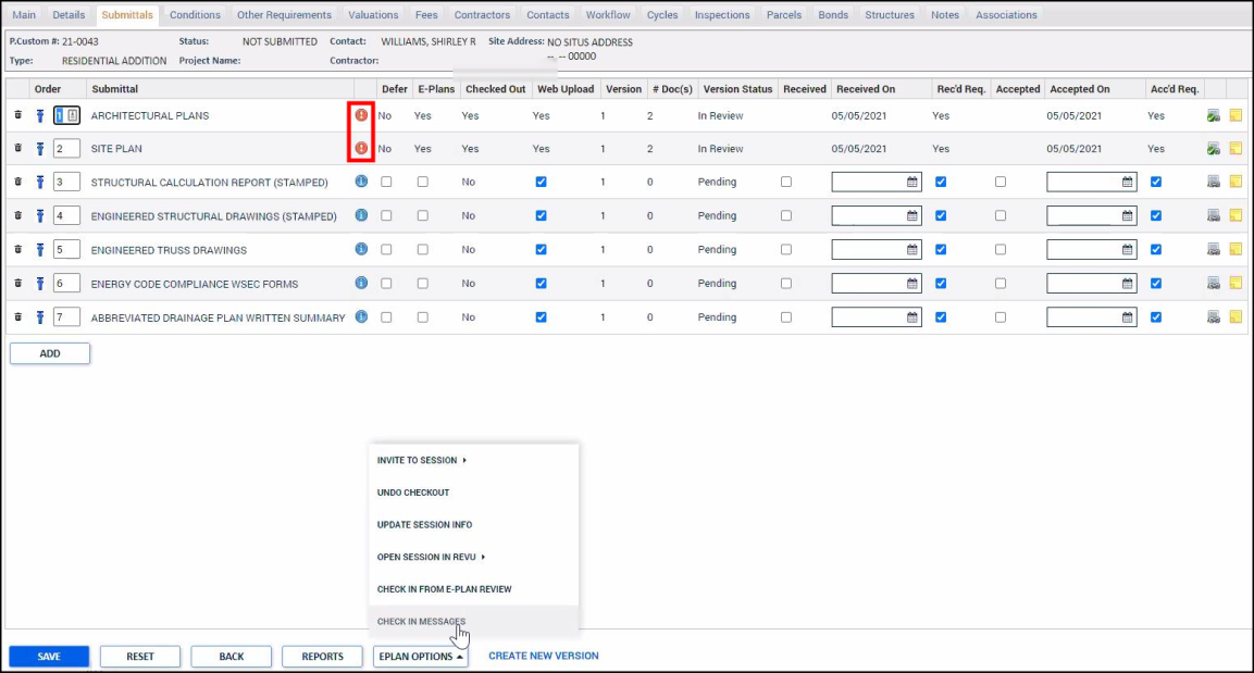 Checking in Documents from Bluebeam | Granicus Support