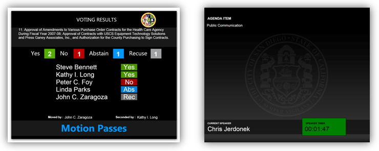 VoteCast Display Technical Solutions Guide | Granicus Support