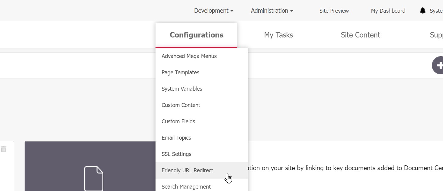 How to Create a Friendly URL Redirect | Granicus Support
