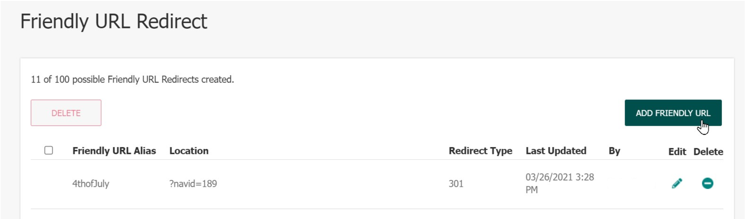 How to Create a Friendly URL Redirect | Granicus Support