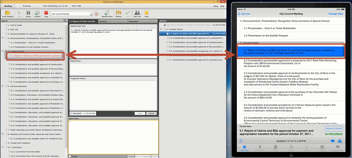 Working with LiveManager and iLegislate Voting Clerks | Granicus Support