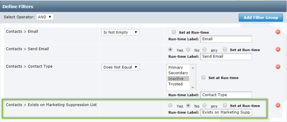 Using the Simpleview CRM Marketing Suppression List with Contacts and ...