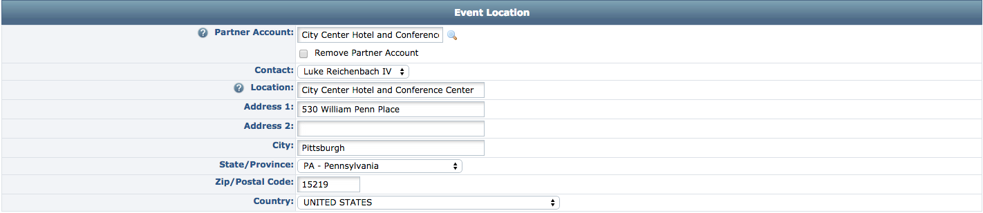 FAM / Site Inspection: Creating an Event | Granicus Support
