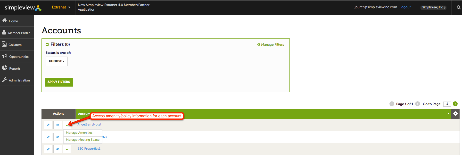 Extranet: Member Profile | Granicus Support