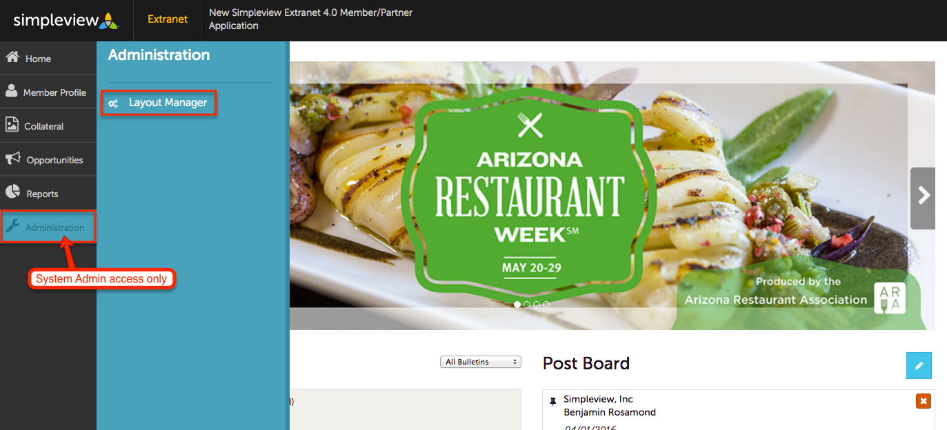 Extranet: Layout Manager | Granicus Support