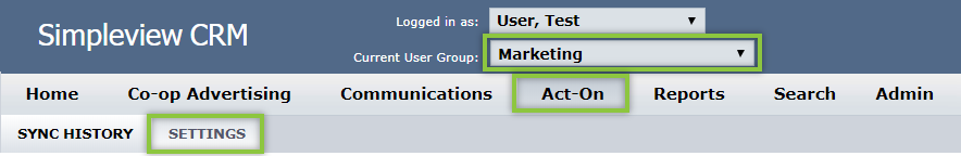 Configuring Your Act-On and Simpleview CRM Integration Settings ...