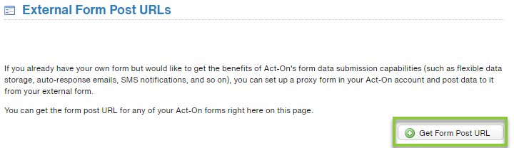 Connecting Act-On to your Simpleview CRM Form Builder | Granicus Support