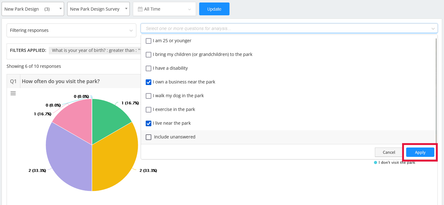 Survey Analysis | Granicus Support
