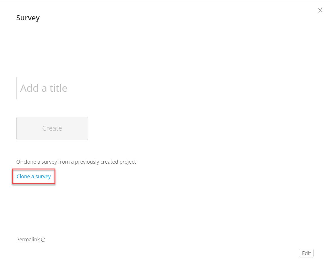 Clone a Survey | Granicus Support