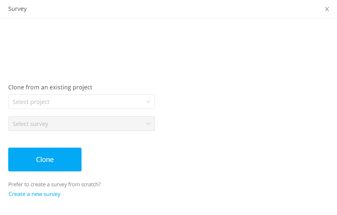 Clone a Survey | Granicus Support