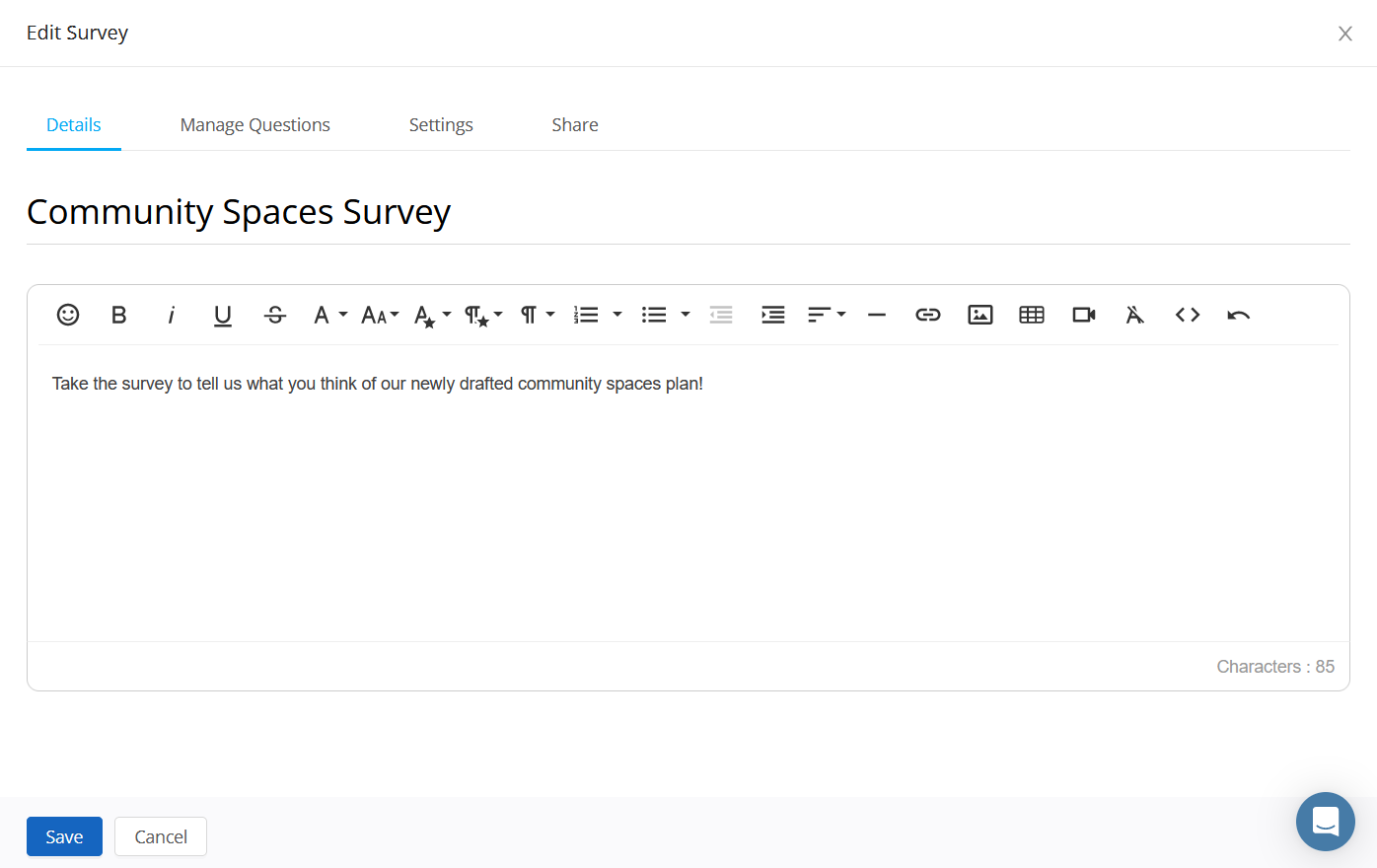 Adding the Survey Tool | Granicus Support