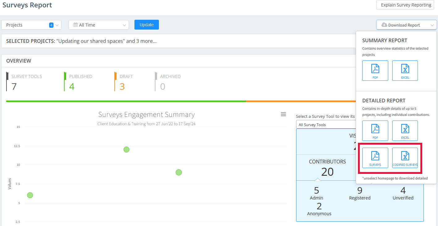 View Responses in the Survey Report | Granicus Support