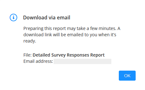 View Responses in the Survey Report | Granicus Support