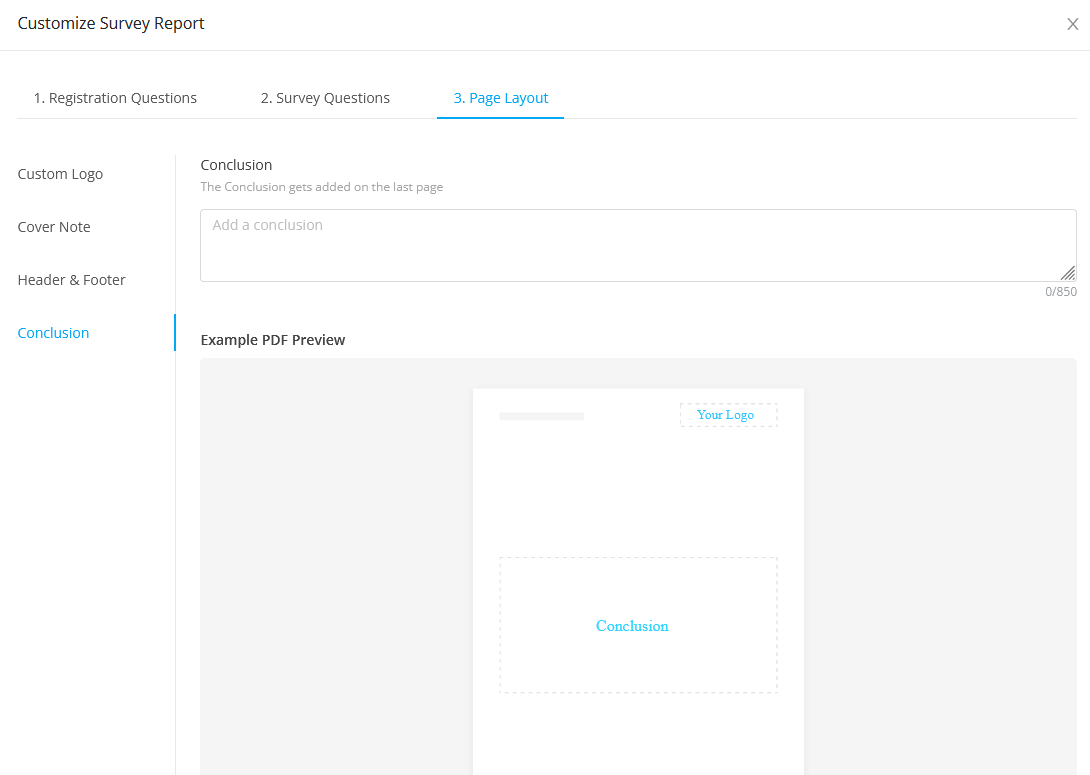 Customized Survey Reports | Granicus Support