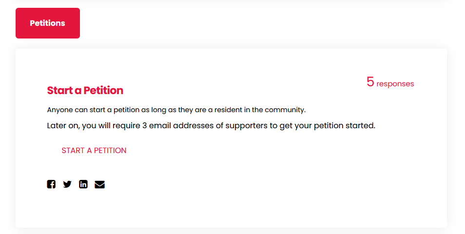 Use the Survey Tool for Petitions | Granicus Support