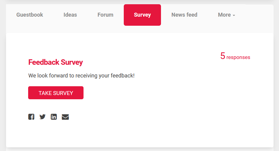 About the Survey Tool | Granicus Support